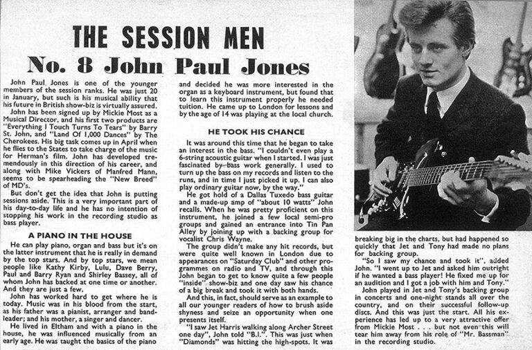 Bio - John Paul Jones - Official Website